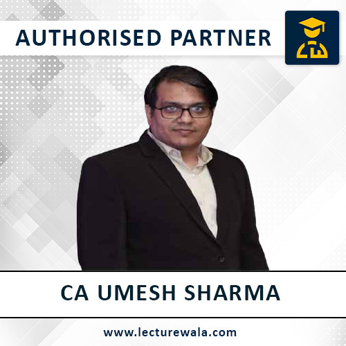 CA Umesh Sharma Video Lectures & Pen Drive Classes - Lecturewala